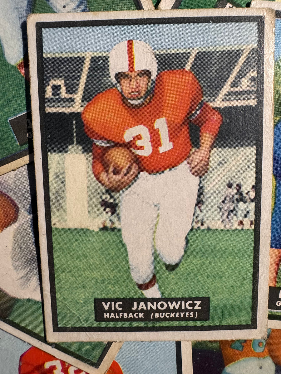 1951 Topps Magic Football Lot (20) - includes Vic Janowicz RC – All ...