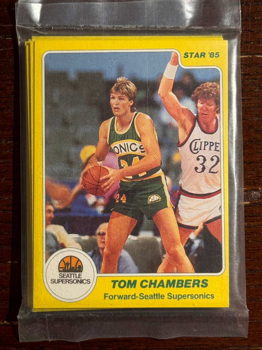 1984-85 Star Seattle Supersonic Bagged Set -NM-MT+ Tom Chambers – All ...