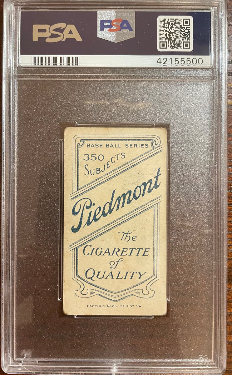 1909 T206 Bob Groom (Piedmont 350) - PSA 2.5 (Good+) – All Vintage Cards